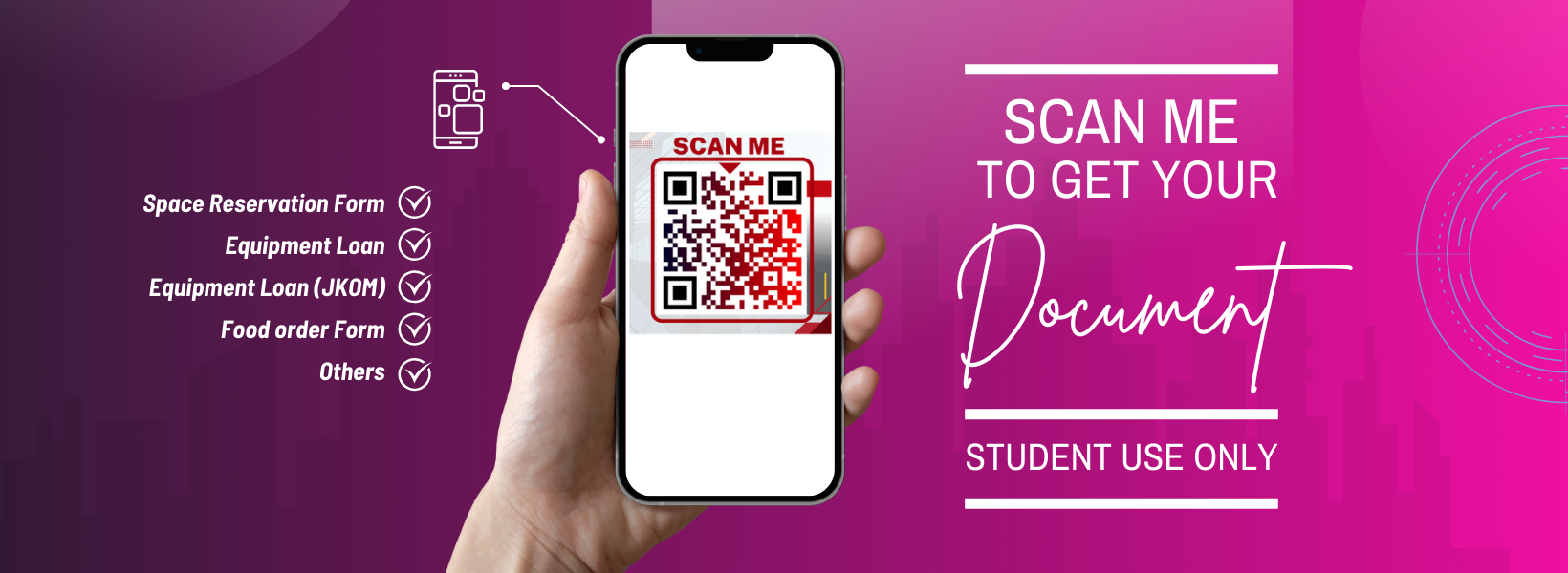 QR CODE STUDENT – UPSI | FAKULTI BAHASA DAN KOMUNIKASI